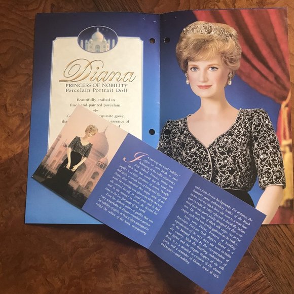 Franklin Mint | Other | Princess Of Nobility Lady Diana Collectible ...